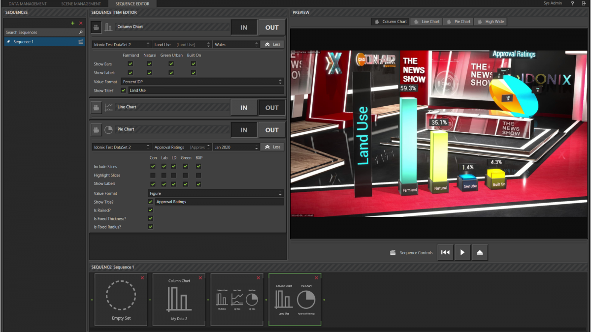 IDONIX >Unreal Engine Chart Plugins